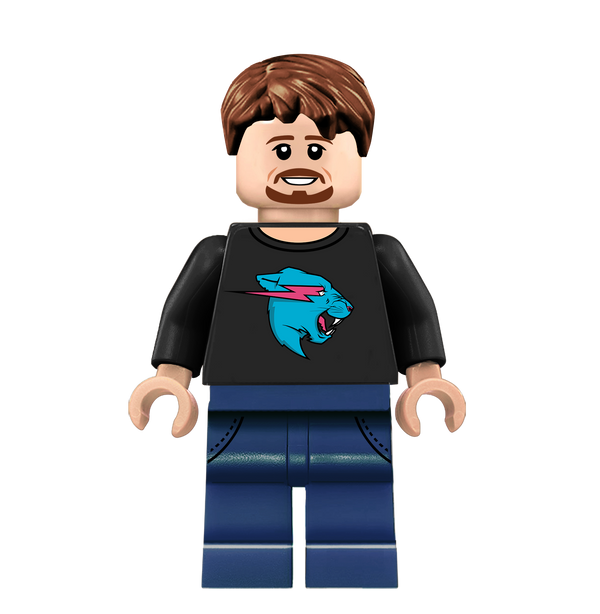 MR. BEAST – FAMOUS MINIFIGS