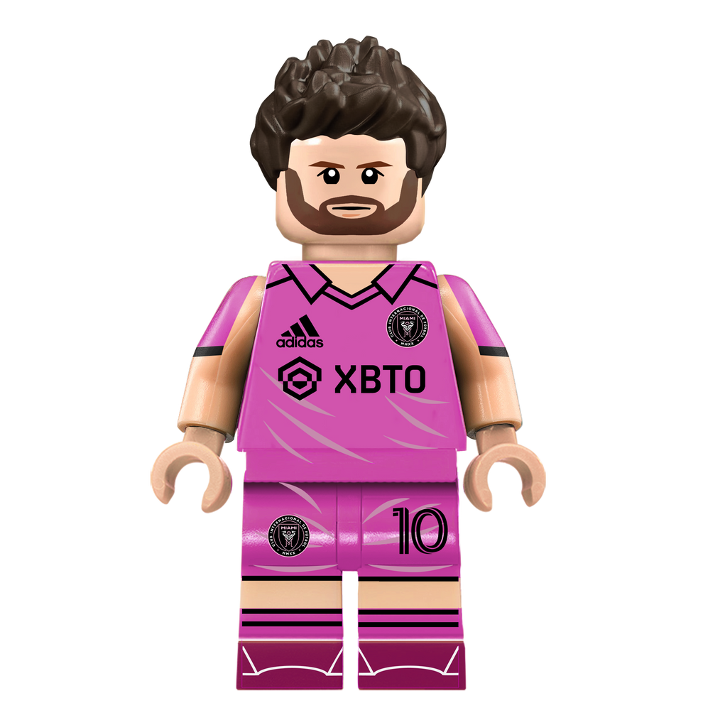 MESSI Custom Printed LEGO Minifigure – FAMOUS MINIFIGS