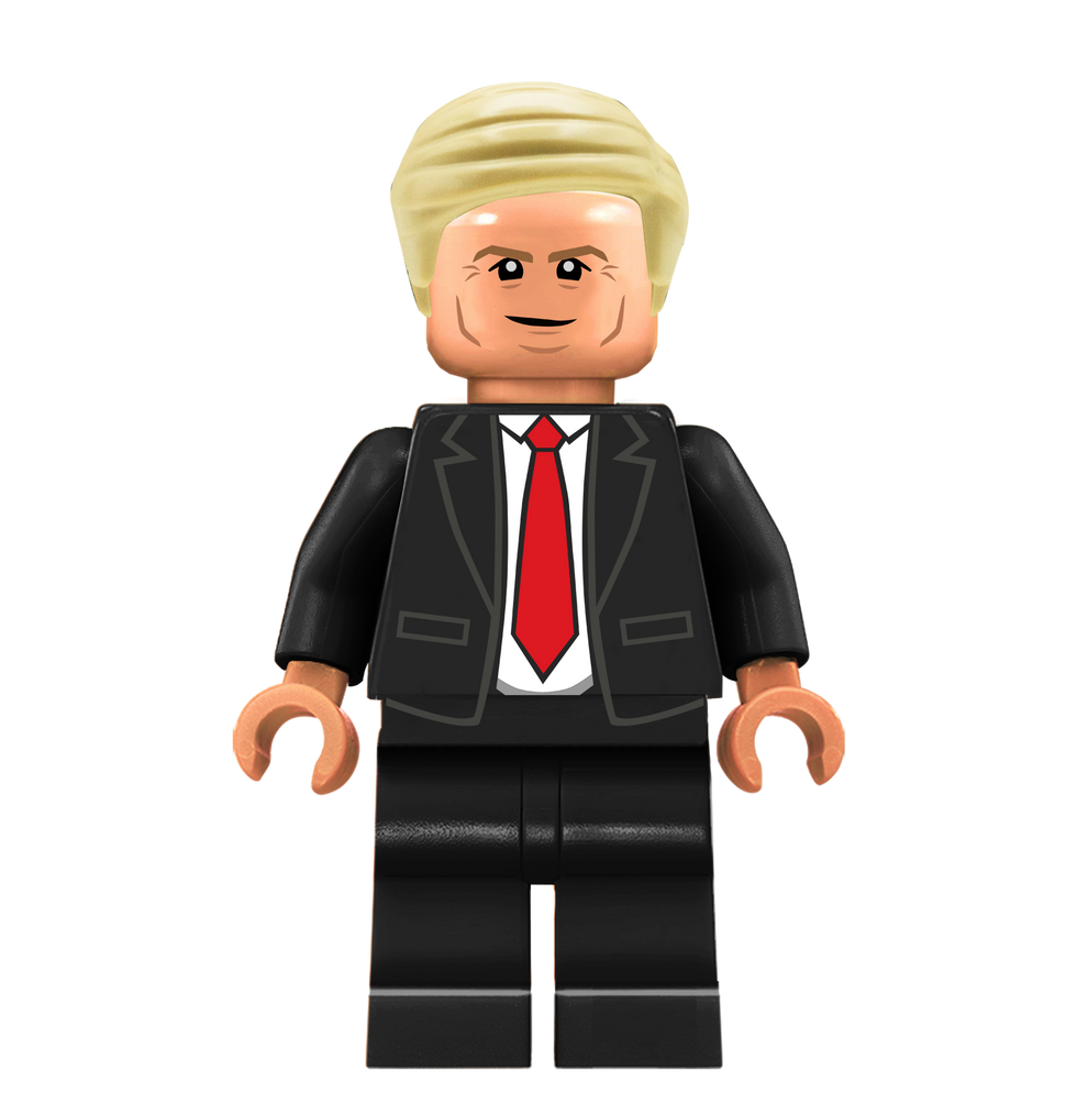 DONALD J. TRUMP – FAMOUS MINIFIGS