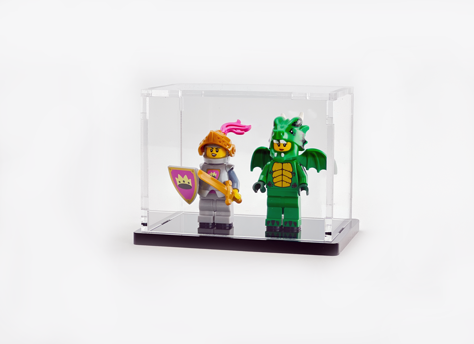 Tricked Out Bricks 2-Figure Display Case – FAMOUS MINIFIGS